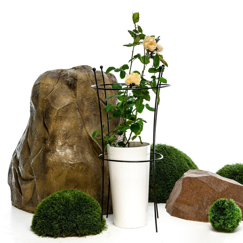 Опора для растений садовых шпалера садовая металлическая кустодержатель металлический для цветов ...