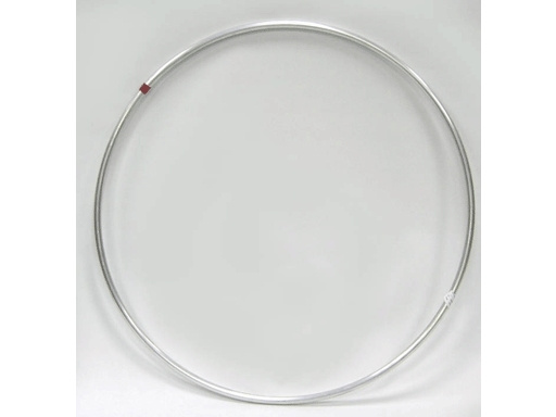 Обруч гимнастический алюминиевый диаметр 80 см, серый - купить с ...