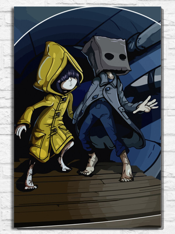 Картина по номерам на холсте игра Little nightmares 2 (PS, Xbox, PC ...