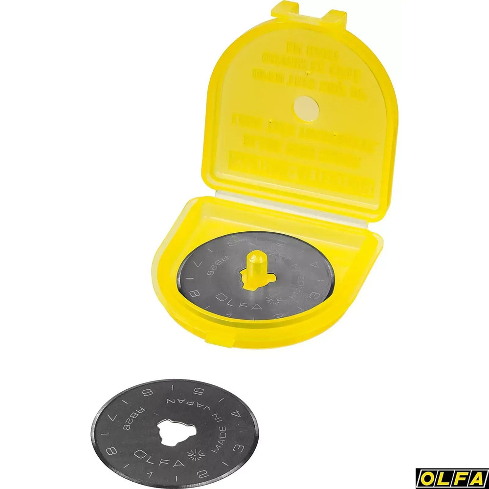 Лезвия специальные круговые OLFA 28 мм, OL-RB28-2 - купить с доставкой по выгодным ценам в ...