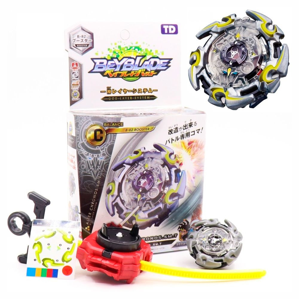 Волчок Бейблэйд Альтер Хронос (Alter Chronos) модель B-82 с пусковым ...