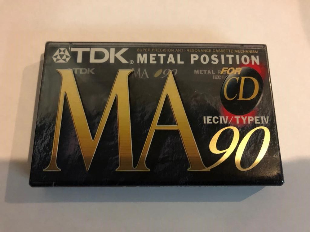 Аудио кассета TDK MA90 metal купить на OZON по низкой цене (749912998)