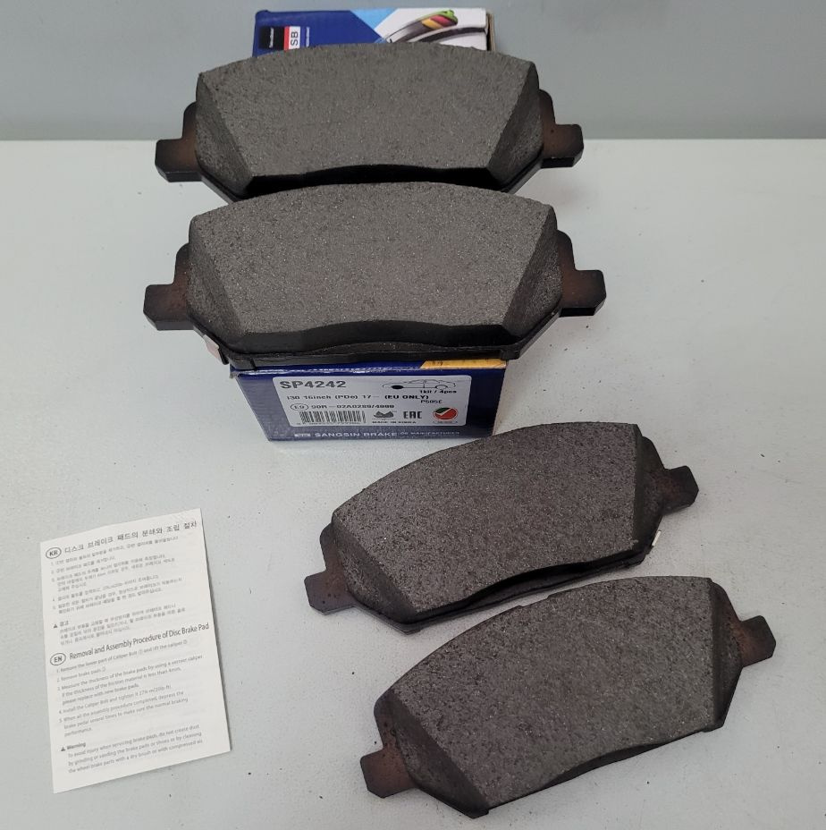 Колодки тормозные Sangsin Brake SP4242 Справа - купить по низким ценам ...