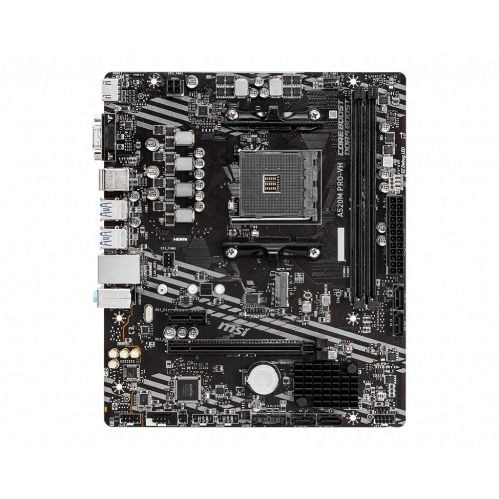 Материнская плата MSI A520M PRO купить по низкой цене с доставкой и ...