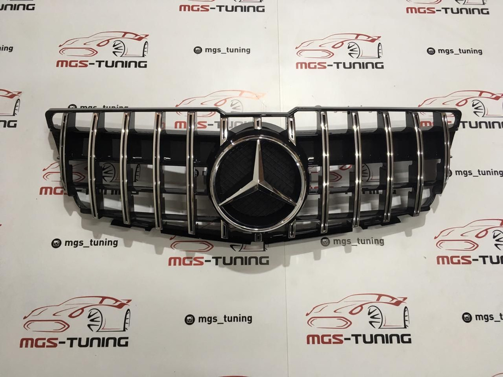 Решётка Mercedes GLK-class X204 08-12 GT style - MGS-Tuning арт ...