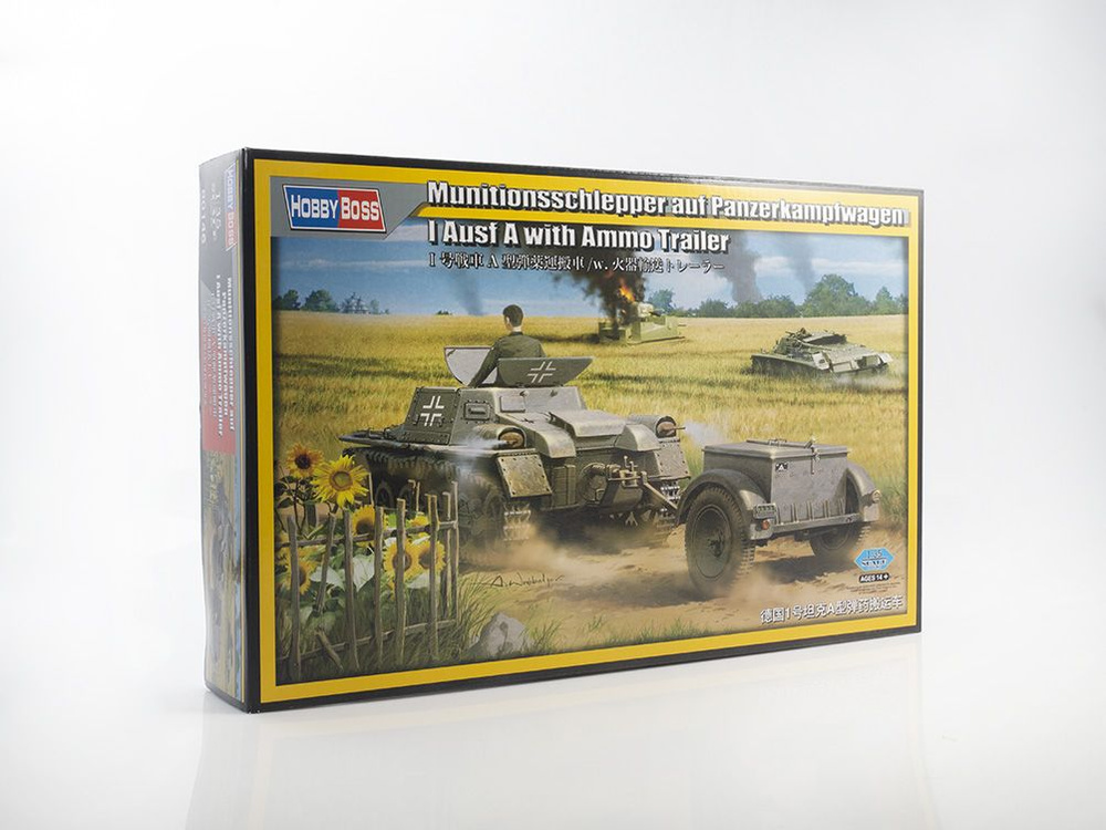Сборная модель военной техники Hobby Boss Munitionsschlepper auf ...