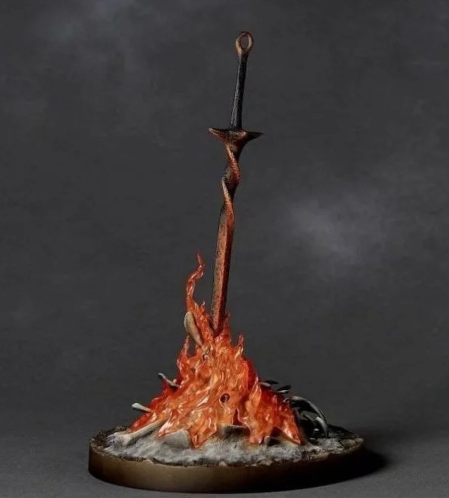 Дарк соулс костер фигурка , Dark souls Bon Fire - купить с доставкой по ...