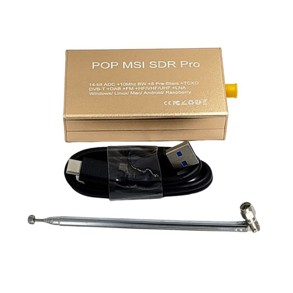 Radio SDR Pro POP10KHz-2GHz Широкополосный 14-битный программный ...