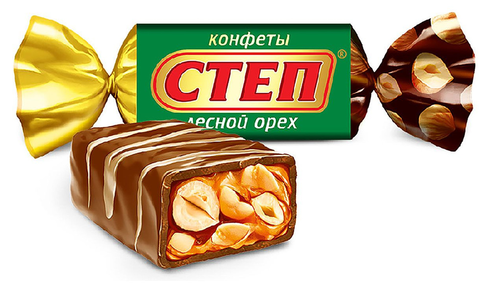 Конфеты шоколадные Славянка Степ лесной орех вес 1 кг купить с доставкой по выгодным ценам в