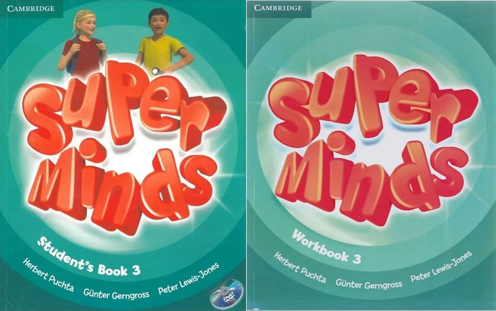 Super Minds 3 Student's Book with DVD-ROM + Workbook level A1 / H. Puchta & G. Gerngross ...