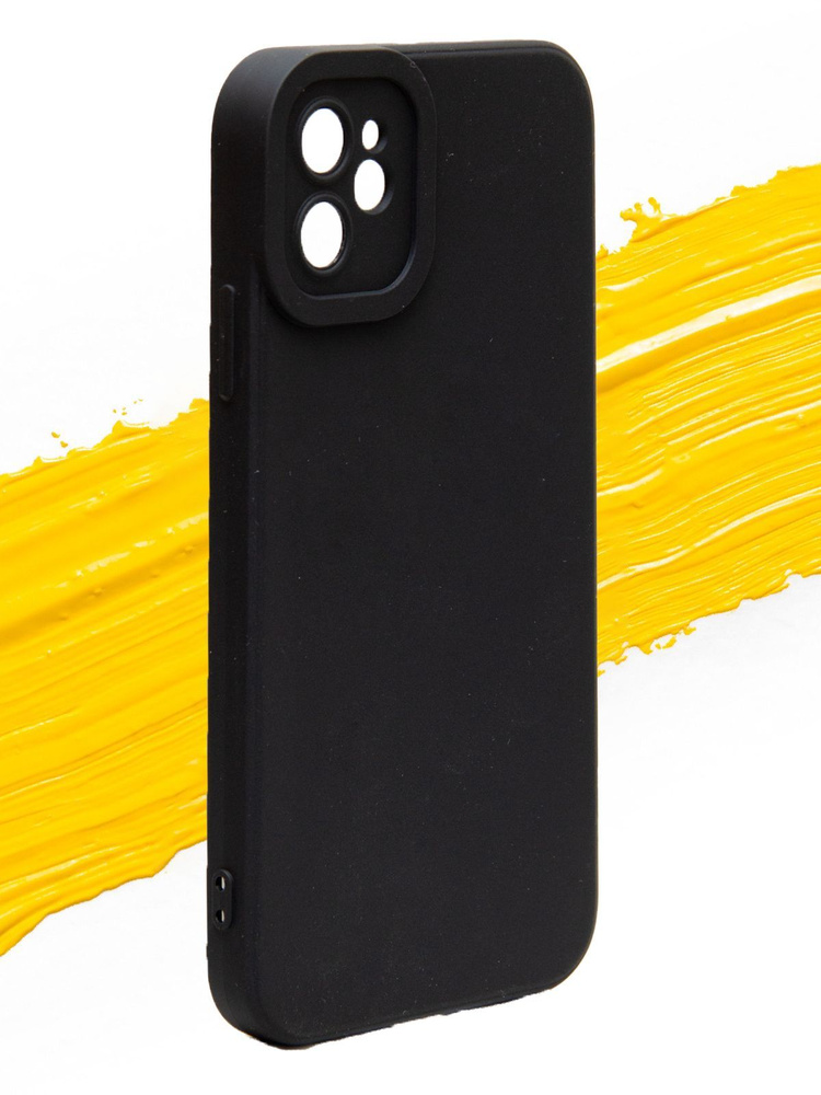 Чехол для Apple iPhone 11 / чехол на айфон 11 матовый черный - купить с ...