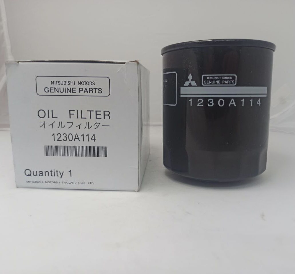 Фильтр масляный 1230A114 для MITSUBISHI L200, Pajero купить на OZON по ...