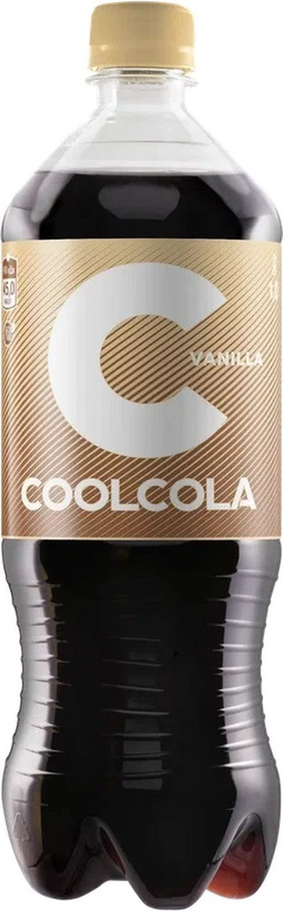 Напиток Cool Cola Vanilla, безалкогольный, сильногазированный, 1 л ...