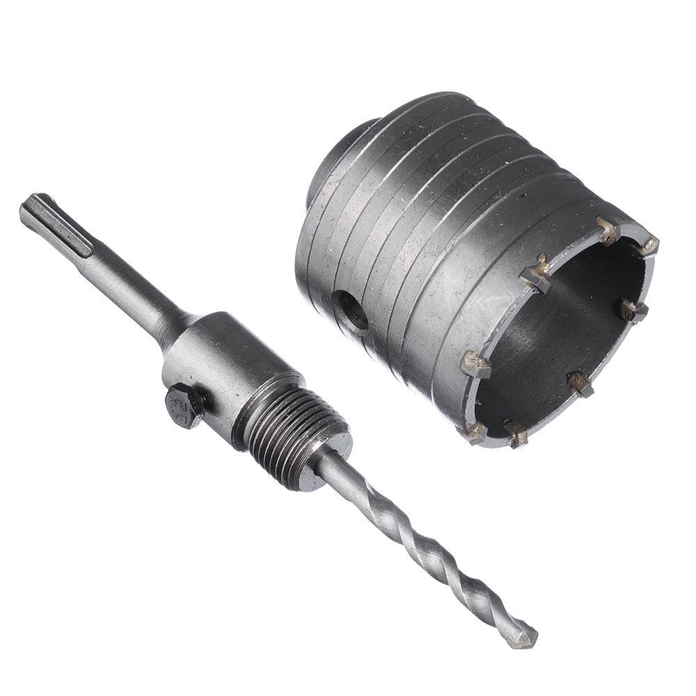 Коронка по бетону 60мм SDS plus в сборе (M22), Сверло кольцевое по ...