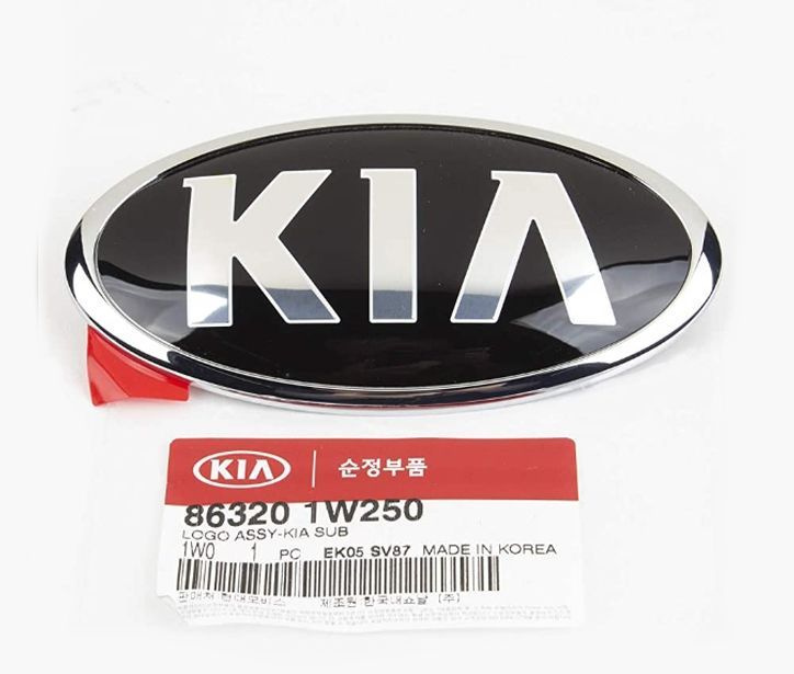 Эмблема "KIA" для Kia Cerato 12-, Picanto 17-, Rio 11-, Seltos 19 ...