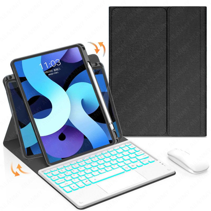 Чехол С Клавиатурой Для IPad 10-го Поколения, 10,9 Дюйма, 2022 Г ...