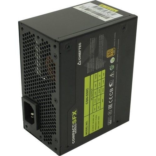 Chieftec Блок питания компьютера БП CSN-550C SFX 90%, Модульный ...