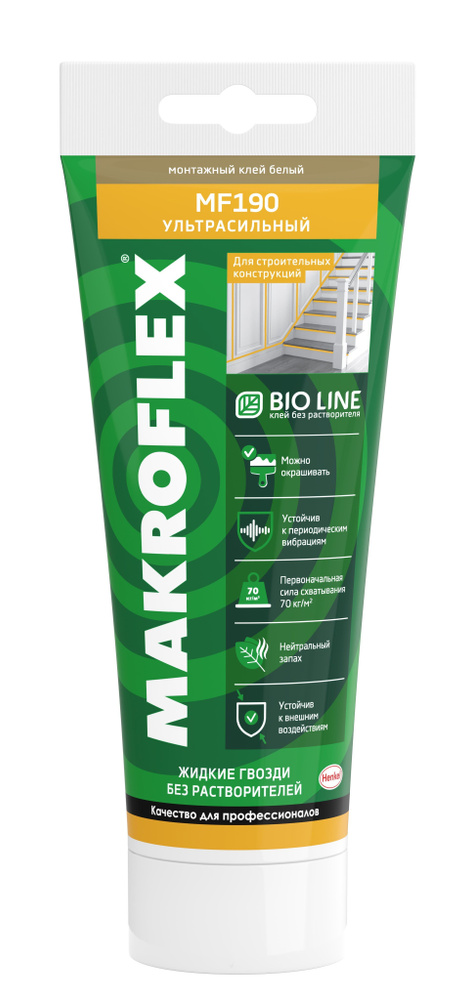 Монтажный клей Makroflex Макрофлекс 0.25 кг, белый - купить по выгодным ...