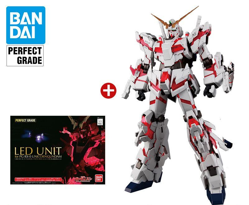 Фигурка Bandai PG 1/60 UNICORN GUNDAM+LED UNIT Сборка Модель - купить с ...