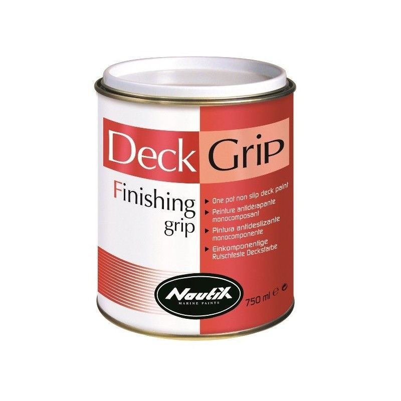 Нескользящая однокомпонентная краска Nautix Grip 3 серая 0.75кг ...