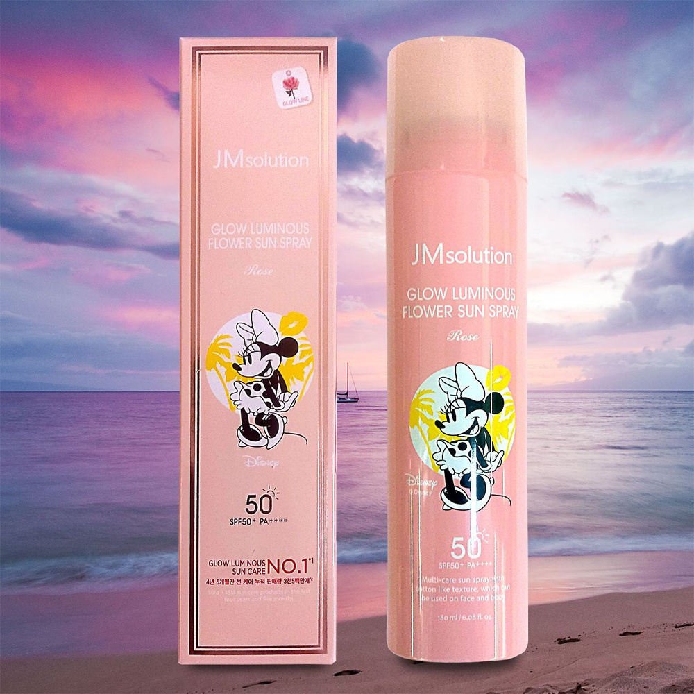 JMSOLUTION Солнцезащитный спрей с розовой водой SPF50+180 мл - купить с доставкой по выгодным ...