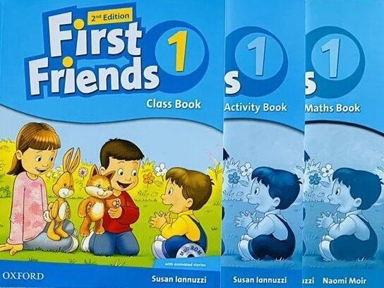 First Friends 1 (2nd Edition) Class Book + Maths Book + Activity Book ...