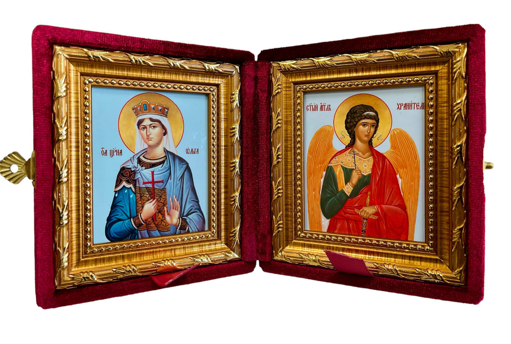 Икона Складень Ольга Николаевна Романова, великая княжна ...