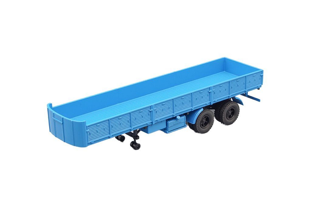 Коллекционная масштабная модель МАЗ 5205A полуприцеп без тента, синий, 1/43 - купить в интернет ...