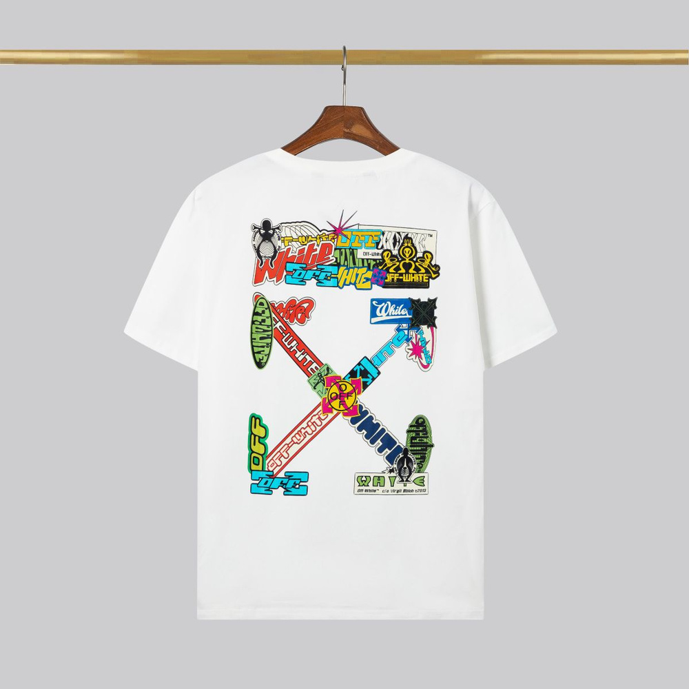 Футболка Off-White, размер 50, цвет белый, 100 - купить по выгодной ...