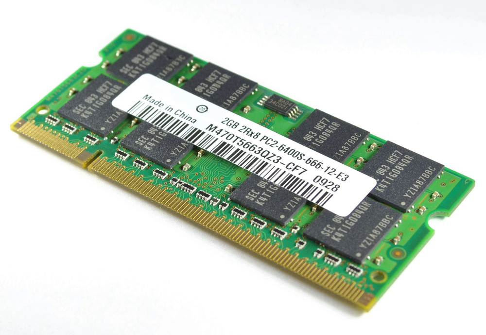 Модуль оперативной памяти OEM 2GB PC2-6400s 800MHz 1x2 ГБ (M470T5663EH3 ...
