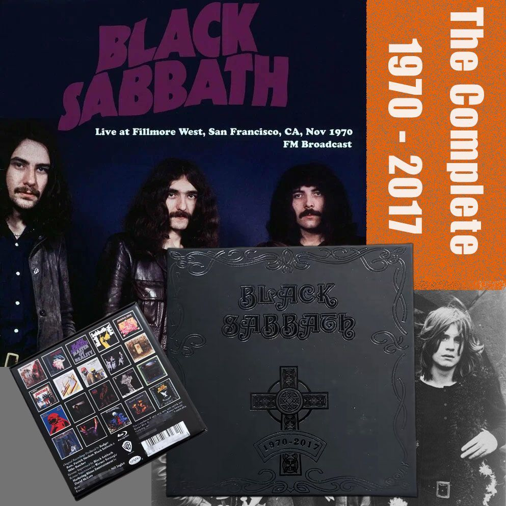 CD, Blu-ray BLACK SABBATH - Black Box: The Complete 1970 - 2017/ Box ...