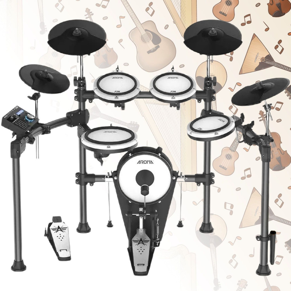 Электронная ударная установка AROMA TDX-25 II - купить с доставкой по ...