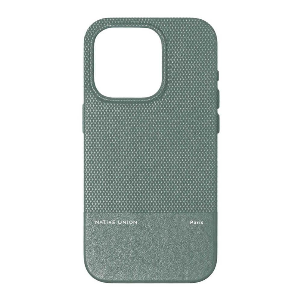 Чехол Native Union Classic Case для iPhone 15 Pro зелёный - купить с ...