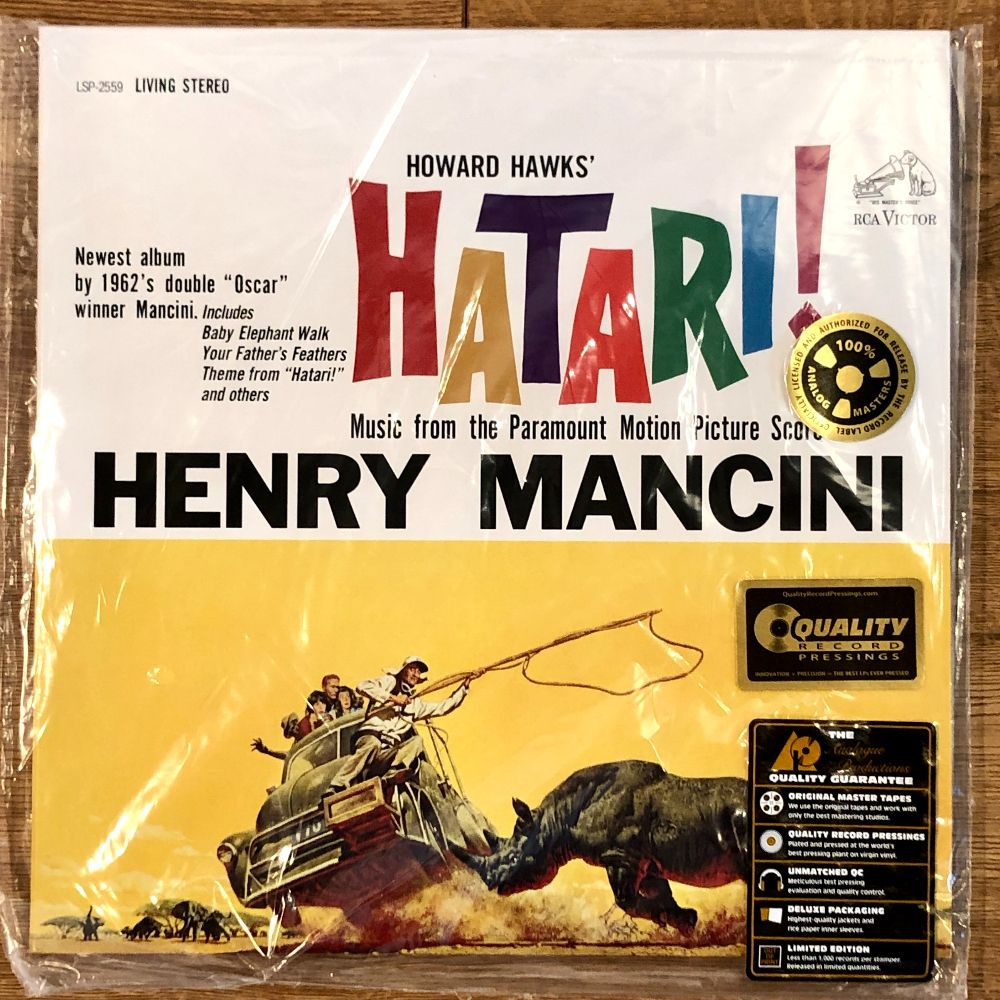 Виниловая пластинка Виниловая Пластинка Henry Mancini - Hatari ! Music From The Motion Picture ...