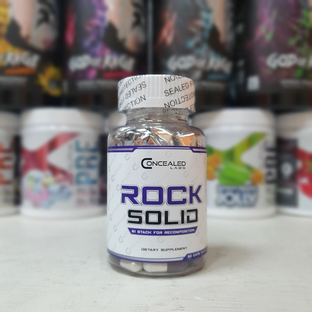 Анаболический комплекс CONCEALED LABS ROCK SOLID 60 caps - купить с доставкой по выгодным ценам ...