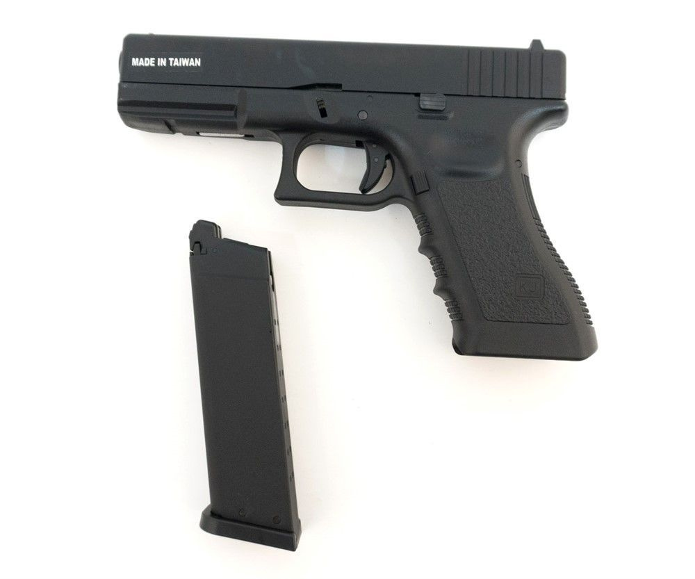 Пистолет KJW GLOCK G17 GBB KP-17.GAS / страйкбольное газобалонное ...