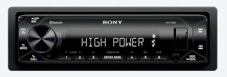 Автомагнитола Sony DSX-GS80 1DIN 4x100Вт v3.0 RDS1 DIN - купить в ...