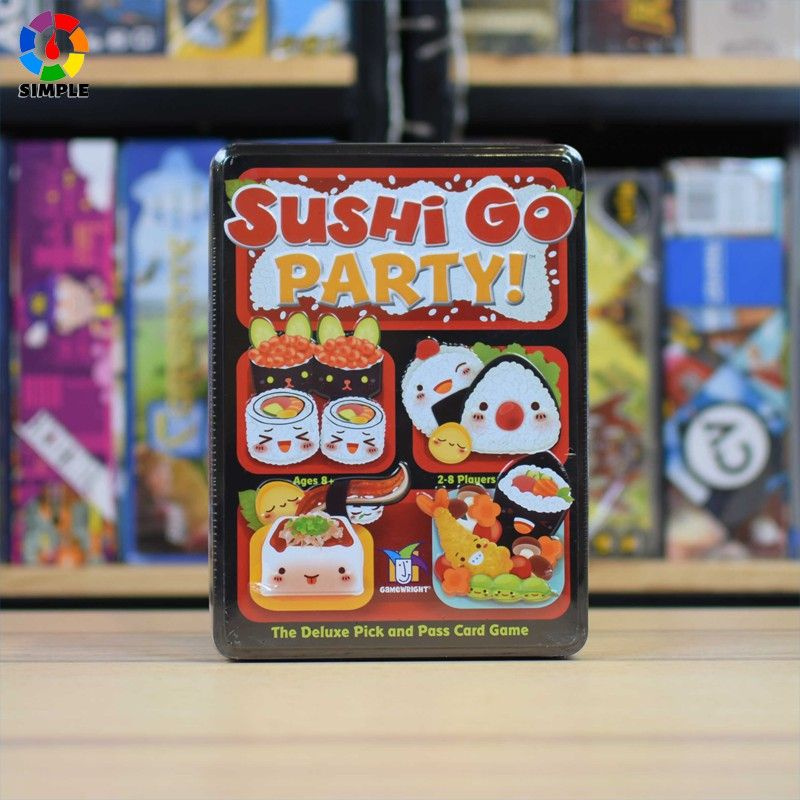 Sushi Go Party! Card Board Puzzle Game Family parent-child Gathering ...