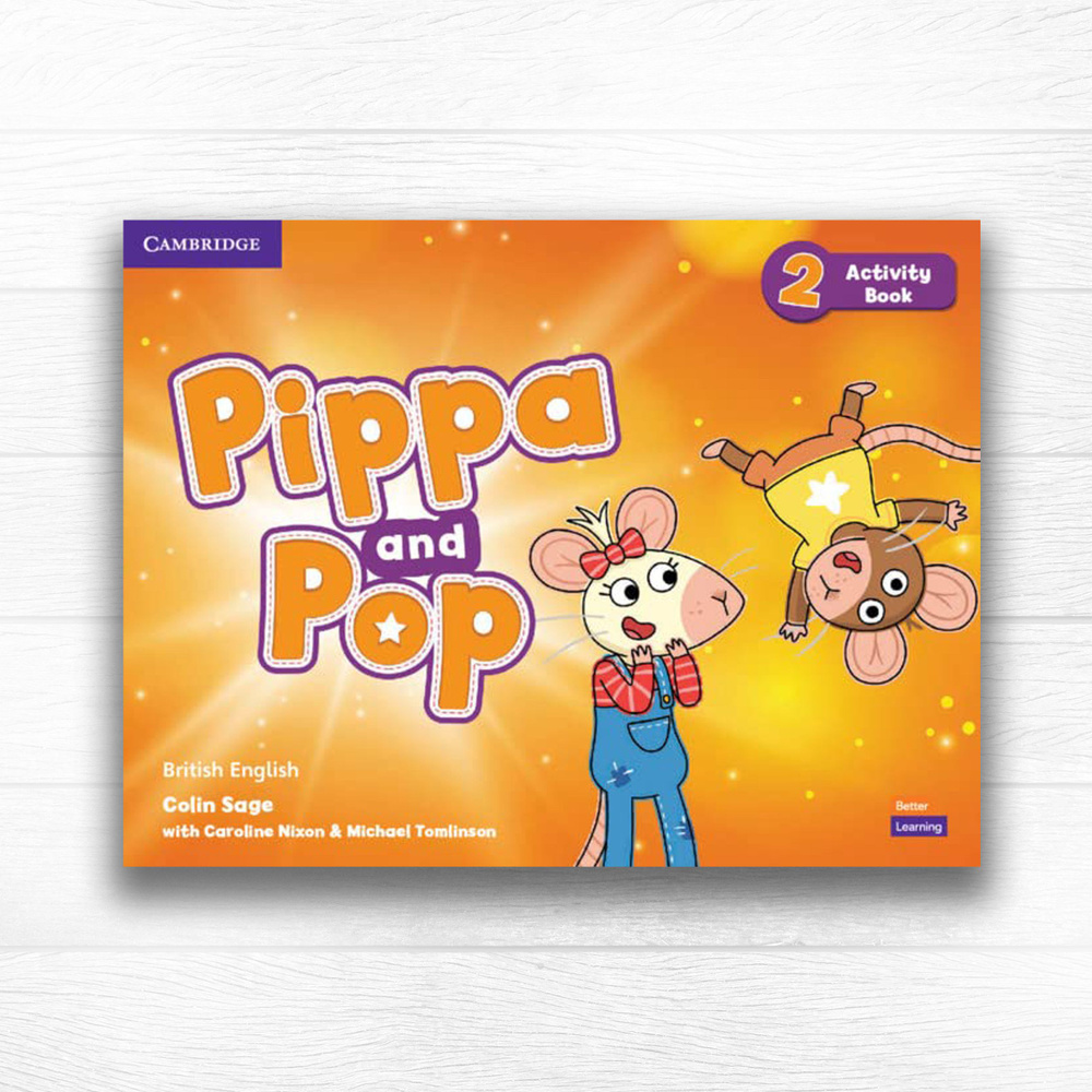 Pippa and Pop 2 Activity Book, рабочая тетрадь по англискому языку ...