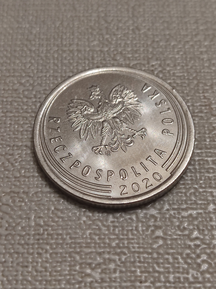 Монета номиналом 1 злотый 2020г Польша - купить в интернет-магазине ...
