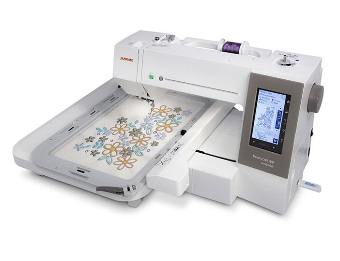 Вышивальная машина Janome Memory Craft 550E (Limited Edition) - купить ...