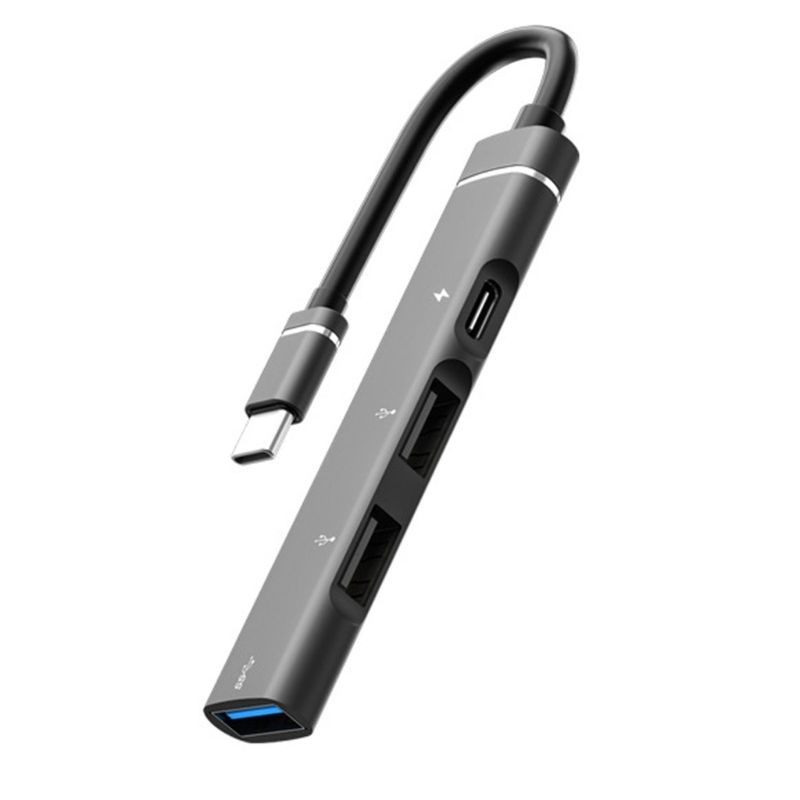 Концентратор Usb3 0 4 в 1 4 портовый удлинитель Usb 2 0 Type C Pd