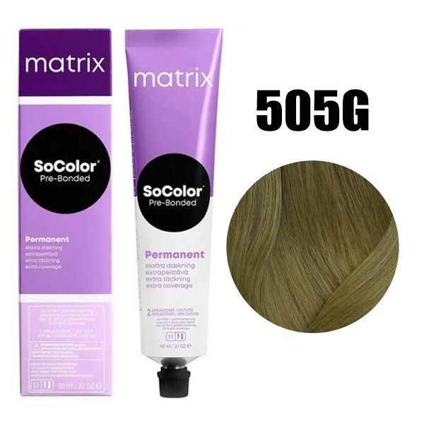 Matrix Перманентная краска для волос с бондером SoColor Pre-Bonded, UL ...