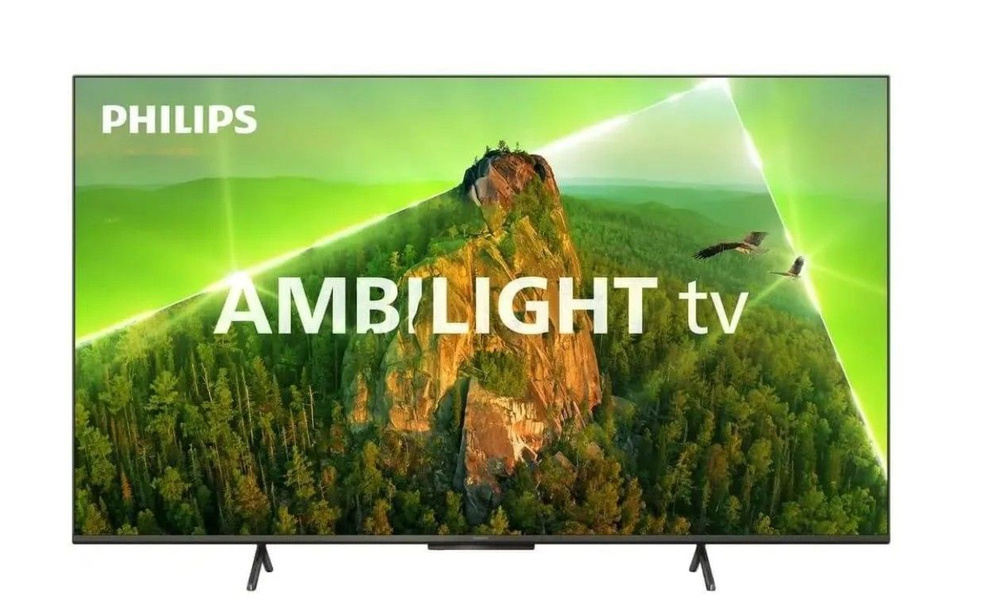 Philips Телевизор 55PUS7608/60 55" 4K UHD, черно-серый купить на OZON ...