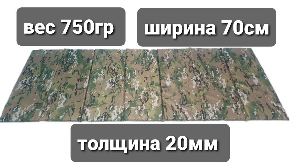 Коврик туристический для походов, складной, толщина 20 мм - купить с ...