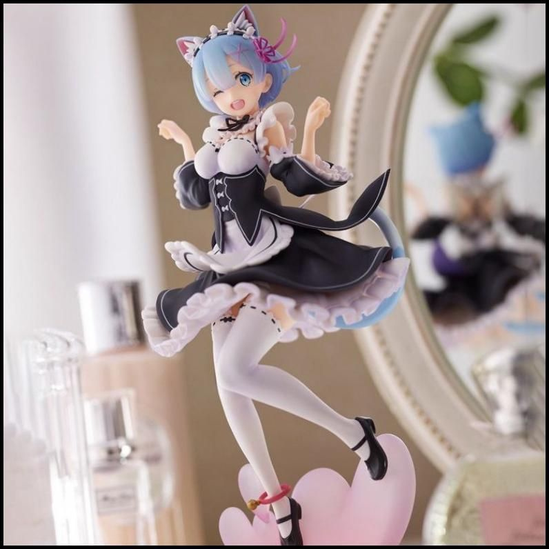 Аниме-фигурка Rem Cat Ear Re:ZERO -Начало жизни в другом мире - купить ...
