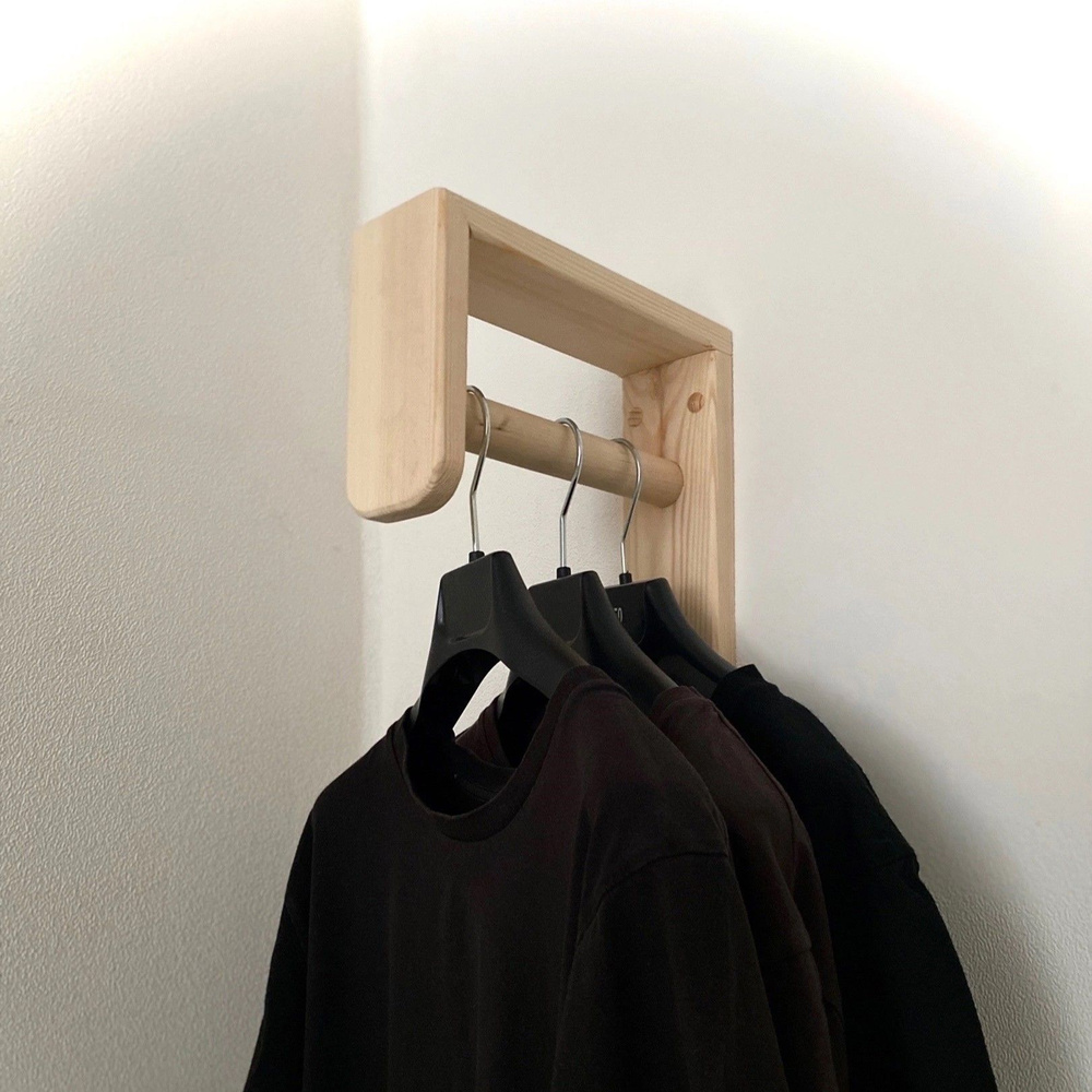 Вешалка настенная Вешалka1, 8x25x27 см - купить по выгодной цене в ...
