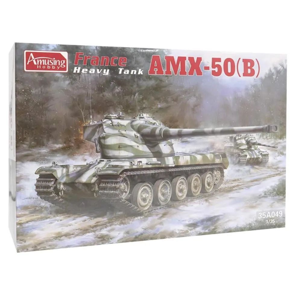 Забавное хобби 35A049 1/35 France AMX-50B Heavy Tank model kit купить ...