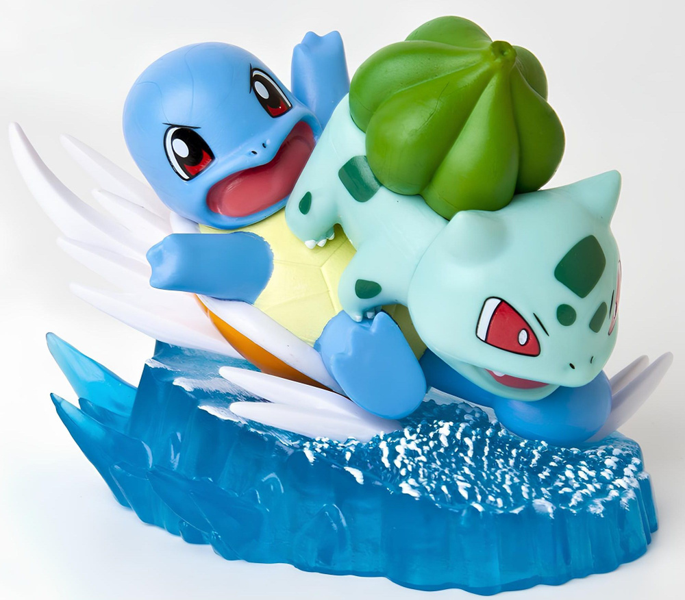 Набор фигурок Покемон Пикачу Бульбазавр / Pokemon Pikachu Bulbasaur ...