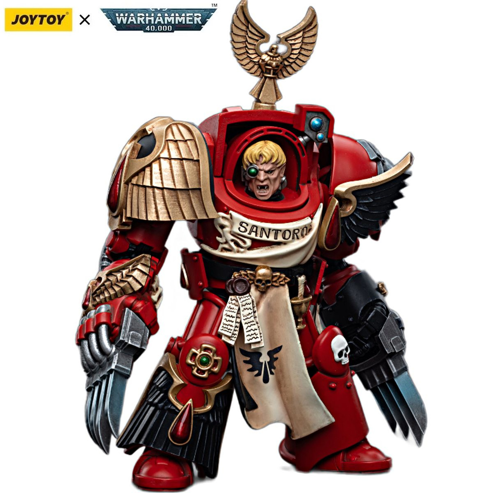 JOYTOY 1/18 Wahammer 40000 Фигурка действия Blood Angels Assault ...